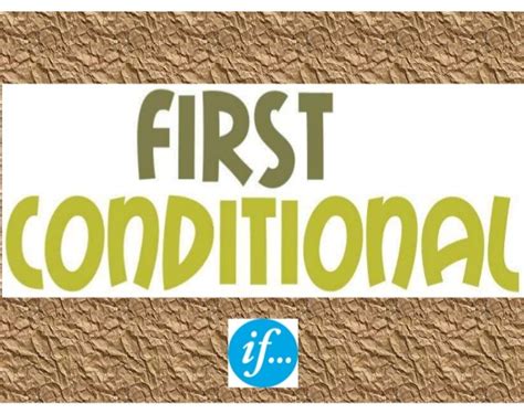 Tomidigital The First Conditional