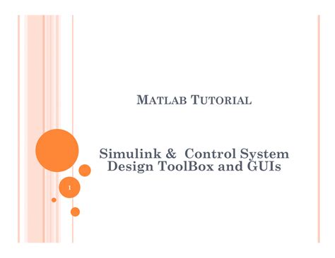 Matlab Control Simulink 2021 Studocu