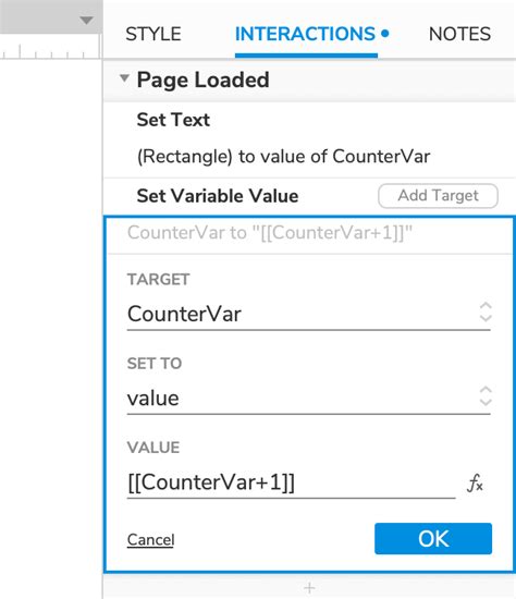 timer tutorial axure docs