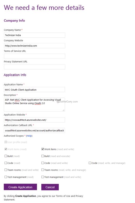 Using REST APIs Of TFS And Visual Studio Online DotNetCurry