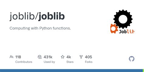 Issues · Joblibjoblib · Github