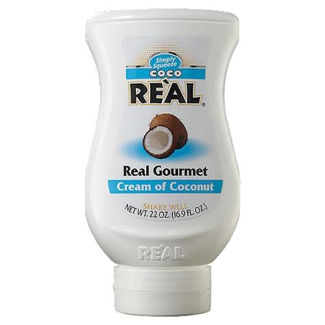 Coco Real Real Gourmet Cream Of Coconut 22 Oz Fairway