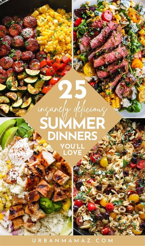 25 Easy Summer Dinners That Everyone Will Love Pool Dinners Dinner