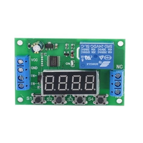 12v Time Relay Module Trigger Off On Switch Cycle Timing Relay Board