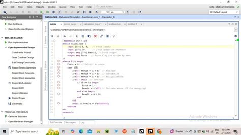 Fpga Verilog Digitaldesign Hardwareengineering Basys3