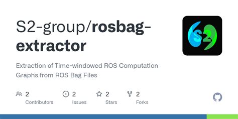 Github S2 Grouprosbag Extractor Extraction Of Time Windowed Ros