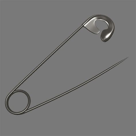 Safety Pin D Models For Download TurboSquid