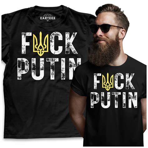 Koszulka MĘska Ukraina Fuck Putin Wojna War Tshirt 11910578011 Allegropl