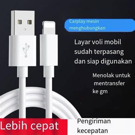 Jual Kabel Data Charger Usb To Lightning Quick Fast Charging Kabel Type C Charging Kabel Type C