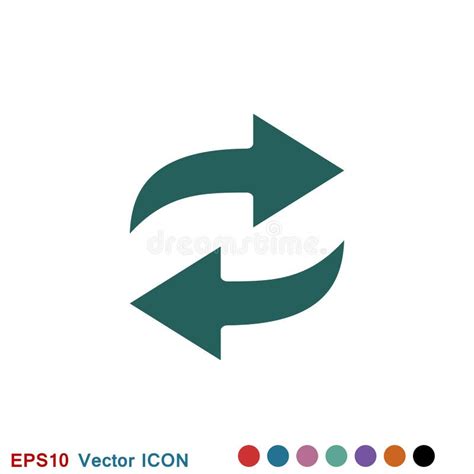 arrows icon arrow for the website and app stock illustration illustration of black vector