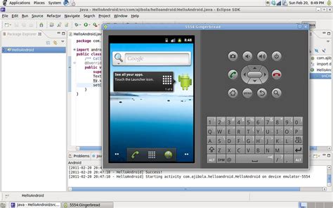 Android Sdk Emulator Android Running In Eclipse On A Okubax Flickr