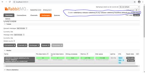 C How To Access Rabbitmq Cluster Configured On Azure Aks To Send Message On Queue Stack