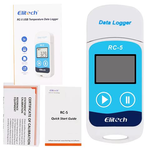 RC Digital USB Temperature Data Logger Recorder Points Data Logger