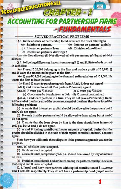 Account Class 12 Solutions Ts Grewal Vol 1 2018 Apk For Android