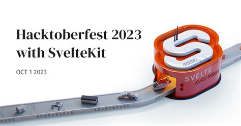 hacktoberfest 2023 with sveltekit