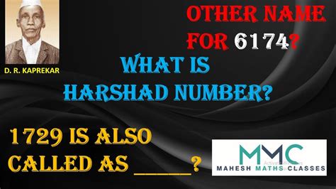 Harshad Numberniven Number Multiple Harshad Numbericse Youtube