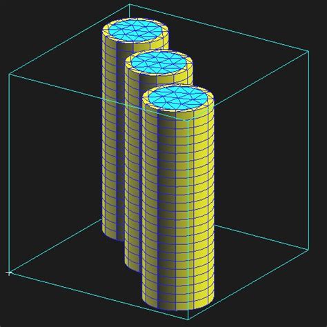 examples of the 3d unit cell models a unit cell with 30 fibers with