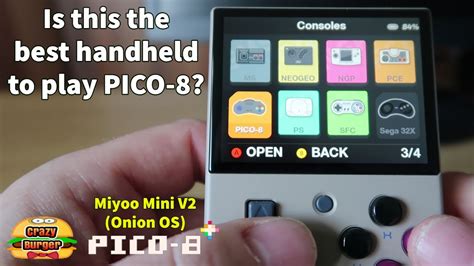 PICO 8 On Miyoo Mini V2 Using Onion OS How To Play Is This The BEST Handheld For PICO 8 PICO 8 On Miyoo Mini V2 Using Onion OS How To Play Is This The BEST Handheld For PICO 8