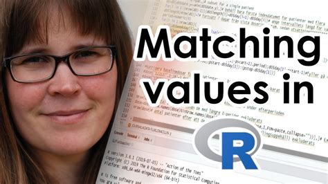 Matching Values In R Youtube