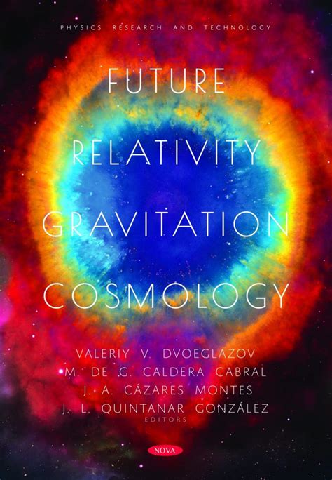 future relativity gravitation cosmology nova science publishers