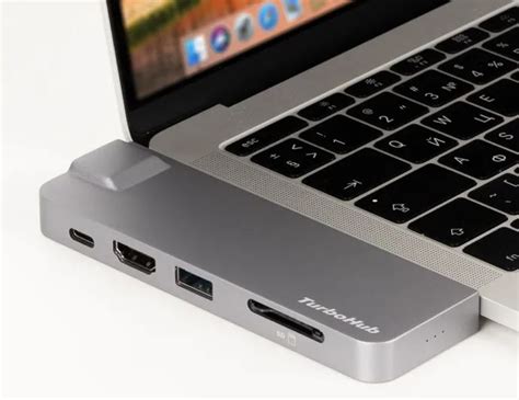 TurboHub A Fast SSD And Multiport Adapter Ssd Adapter Mac Laptop