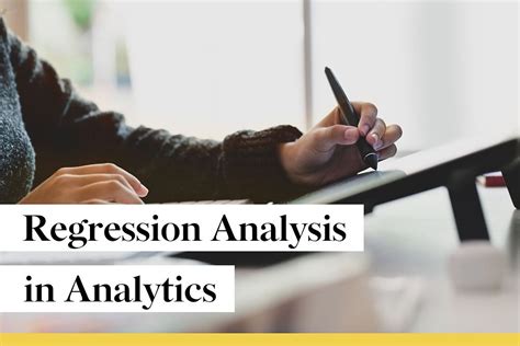 How To Use Regression Analysis In Data Analytics A Simple Guide