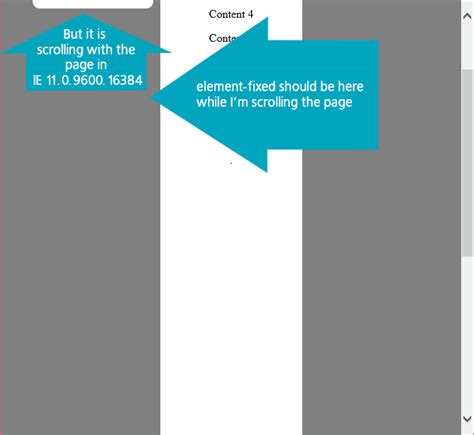 Html Nested Fixed Element Not Work In IE Stack Overflow