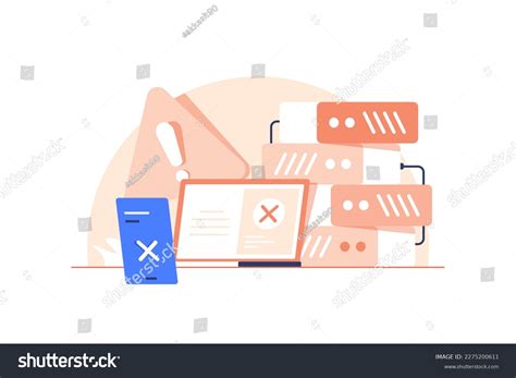 Internal Server Error Conceptcant Connect Server Stock Vector Royalty Free 2275200611