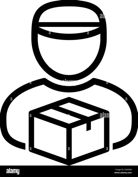 Hand Over Package Icon Vector Suitable For Mobile Apps Web Apps And