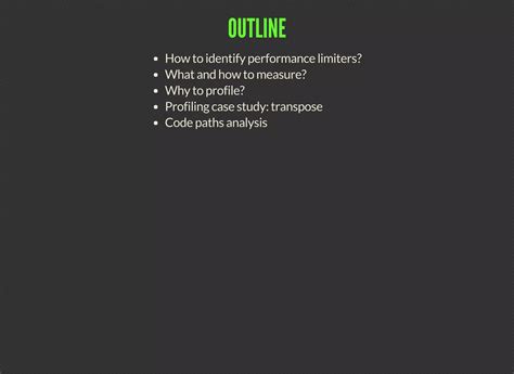 Code Gpu With Cuda Identifying Performance Limiters Ppt