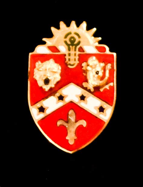3rd Field Artillery Unit Crest No Motto