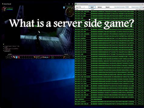 is hacking server sided games possible