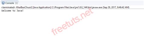 Chuỗi String trong Java Freetuts
