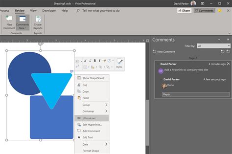 Customising Visio Shapes For The Web App BVisual
