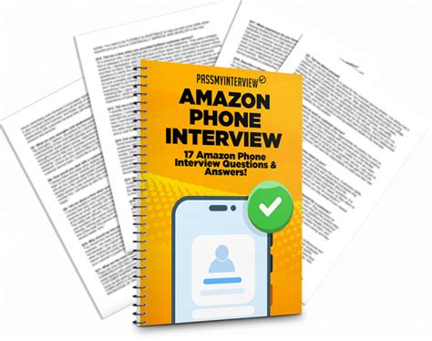 amazon phone interview 17 interview questions and brilliant answers