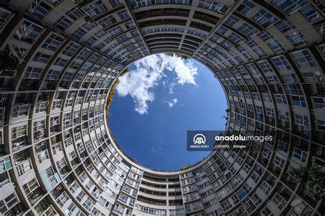 Cylindrical Building In Chinas Kunming Anadolu Images