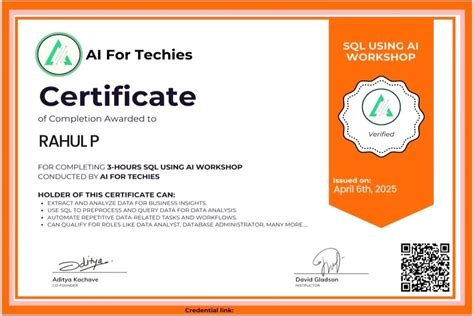 Sql Artificialintelligence Dataanalytics Aifortechies