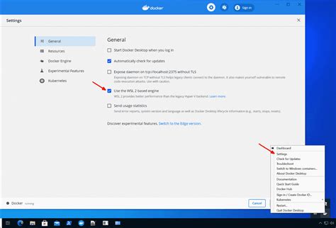 run docker container on subsystem for linux 2 wsl 2 4sysops