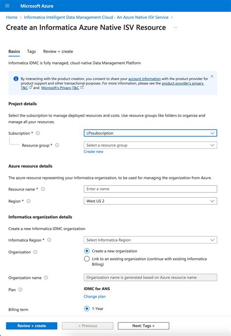 Generally Available Now Informatica Intelligent Data Management Cloud An Azure Native Isv