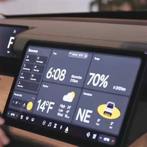 Heres The Best View Yet At The Colorful Infotainment Interface Of The
