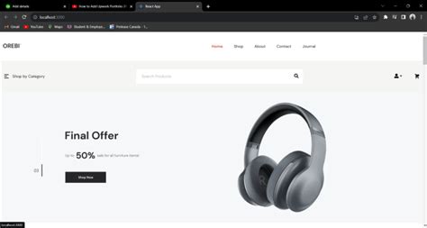Develop Responsive Website Using Html Tailwind Css React Js For You By