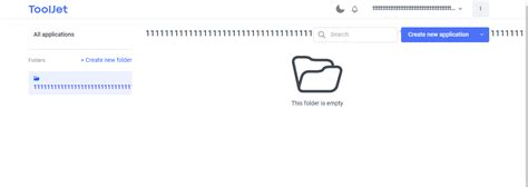 Unlimited Folder Name Possible · Issue 4420 · Tooljettooljet · Github