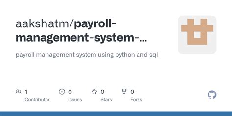 GitHub Aakshatm Payroll Management System Dbms Project Payroll Management System Using Python