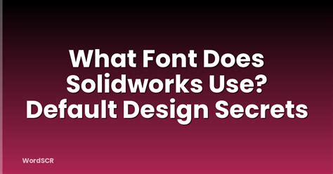 What Font Does Pdf Use Default Settings Revealed Wordscr
