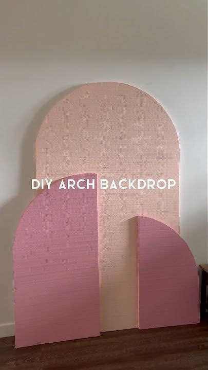 Diy Arch Backdrop 🌸🎊 Archbackdrop Archbackdroptutorial Diyproject In