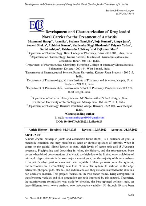pdf development and characterization of drug loaded novel carrier for