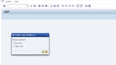 SAP TECH Data Element