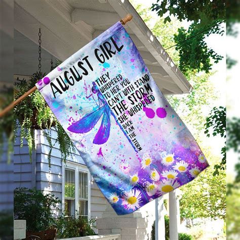 August Girl Flag Flagwix