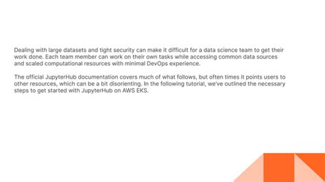 Setting Up Jupyterhub On Aws Pdf