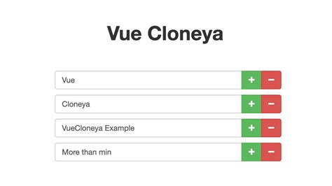 A Vuejs 2 Component To Clone Dom Elements